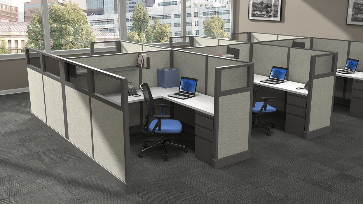 office cubicle assembly - Top Town Movers Canada